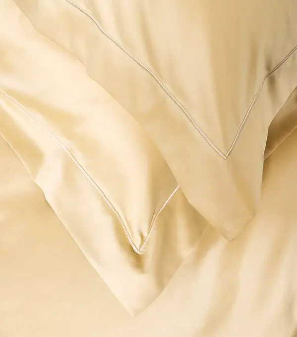 CELSO DE LEMOS Bourdon Square Pillowcase - Neutral
