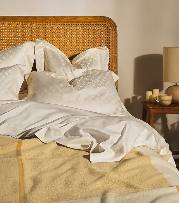 CELSO DE LEMOS Cashmere Pastor Throw - Neutral