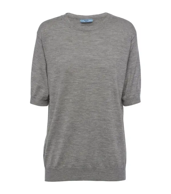 Prada Cashmere Crew-neck Sweater