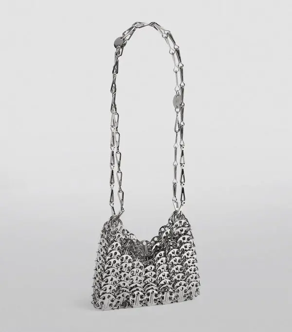 Rabanne Chainmail Nano Bag - Silver