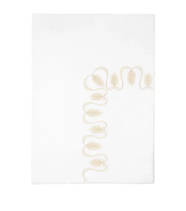 PRATESI Paolina King Flat Sheet - Beige