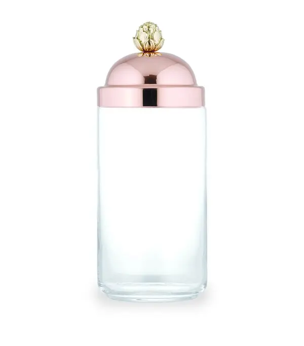 RUFFONI Historia Glass Kitchen Jar - Metallic
