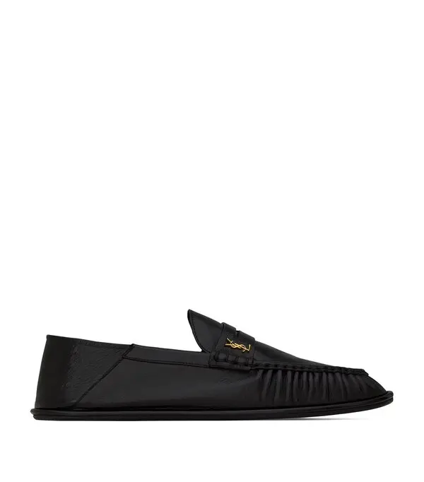 Saint Laurent Leather Loafers
