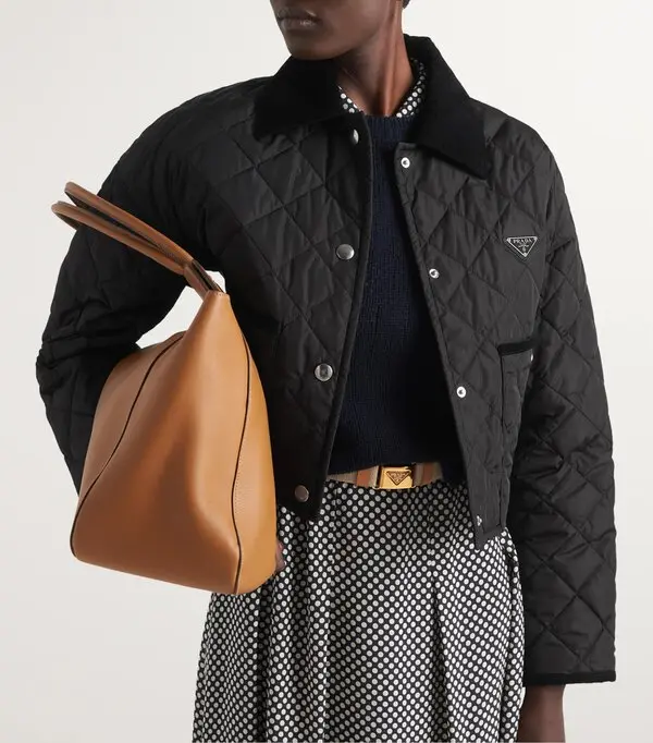 Prada Re-nylon Cropped Jacket