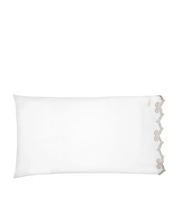 PRATESI Marrakesh King Pillowcase - Silver