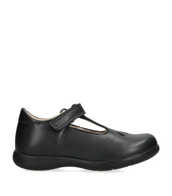 Trotters Leather Evie School Shoes