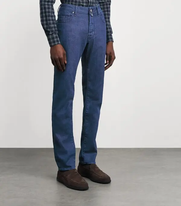 Jacob Cohen Bard Straight Leg Jeans - Blue