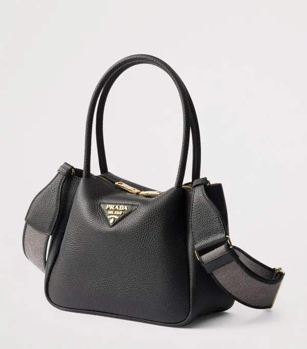 Prada Small Leather Top-handle Bag