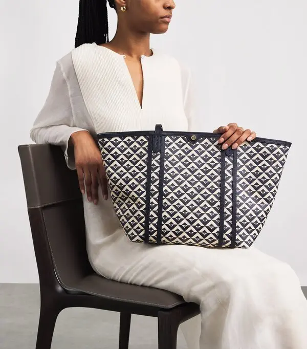 Harrods Geometric Tote Bag