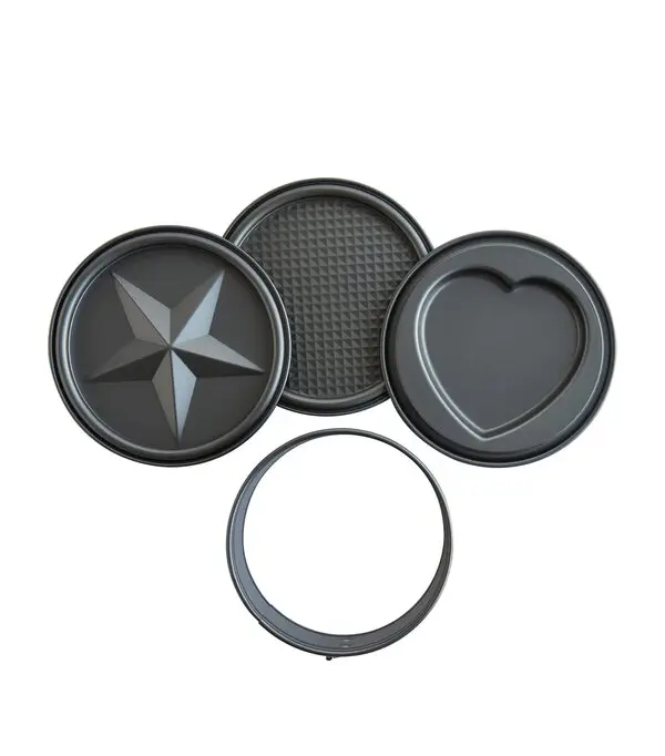 NORDICWARE Carbon Steel Springform Cake Tin Set - Grey