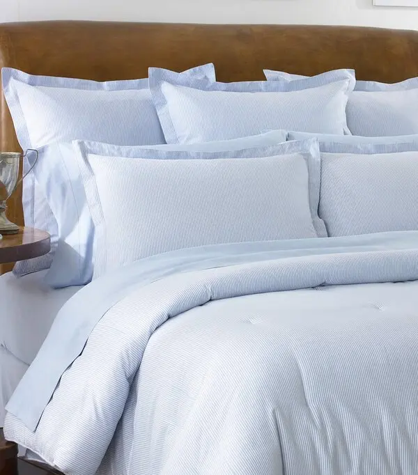 Ralph Lauren Oxford King Duvet Cover - Blue