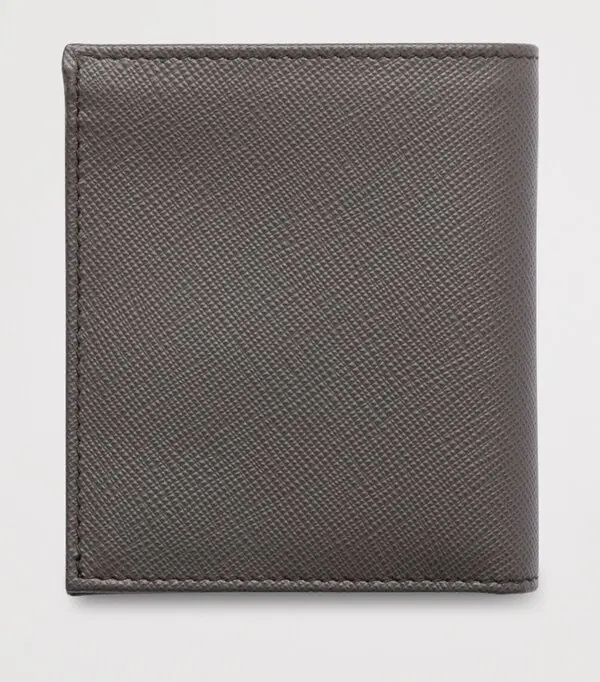 Prada Saffiano Leather Wallet - Grey
