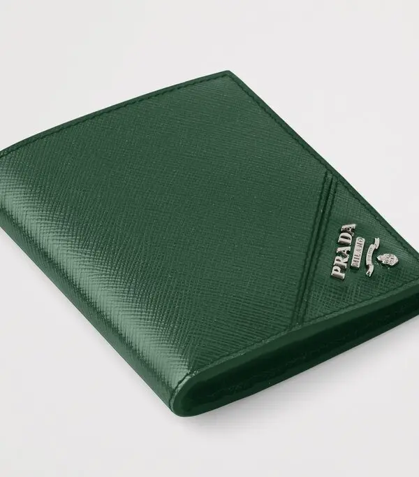 Prada Saffiano Leather Wallet - Green
