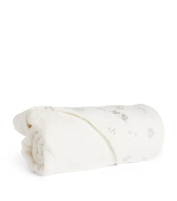 TARTINE ET CHOCOLAT Petit Rabbit Hooded Towel - Ivory