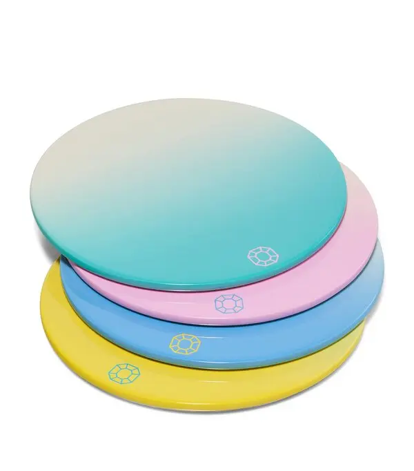 THE MARTHA, BY BACCARAT Octogone Coasters - Clear