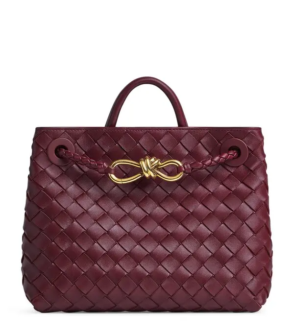 Bottega Veneta Small Andiamo Top-handle Bag - Grey