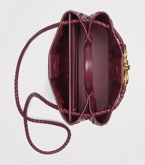 Bottega Veneta Small Andiamo Top-handle Bag - Grey