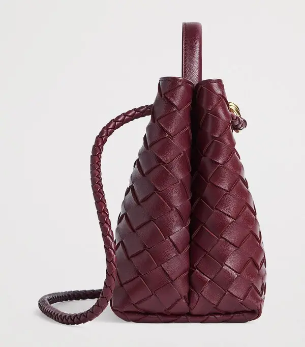 Bottega Veneta Small Andiamo Top-handle Bag - Grey