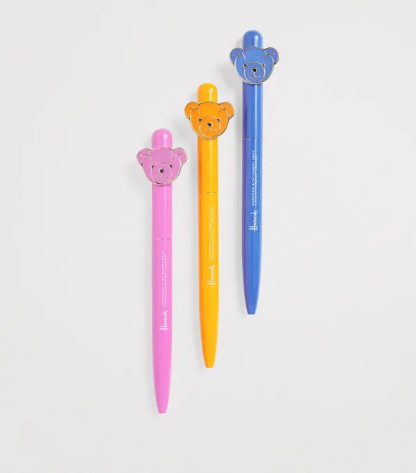 Harrods Bear Topper Ballpoint Pen