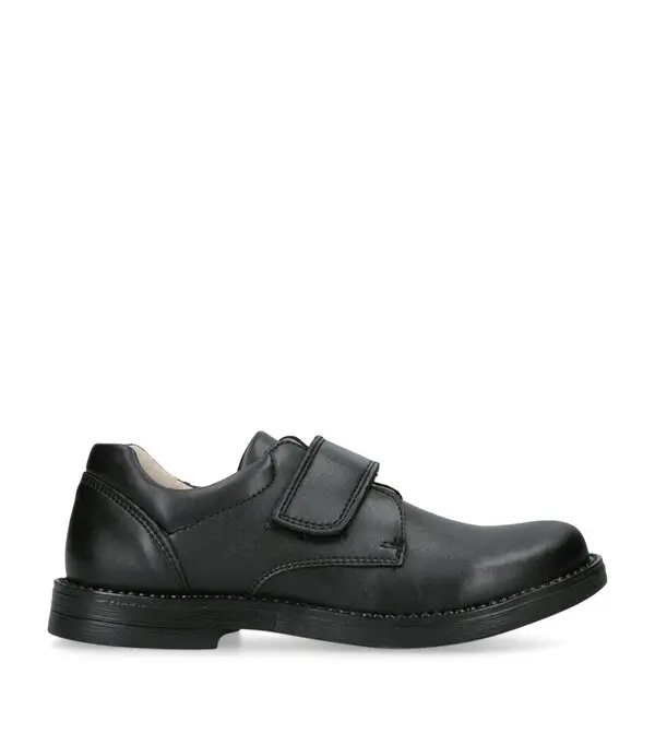 Trotters George School Shoes - Black