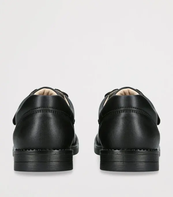 Trotters George School Shoes - Black