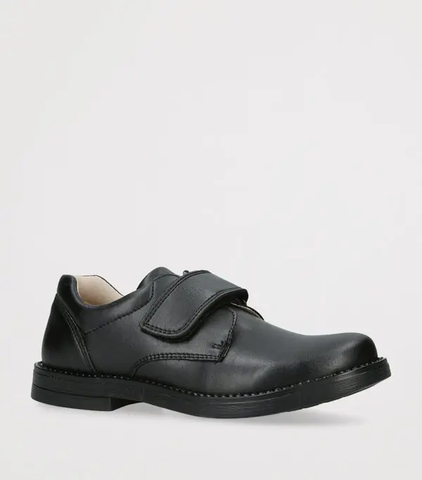 Trotters George School Shoes - Black
