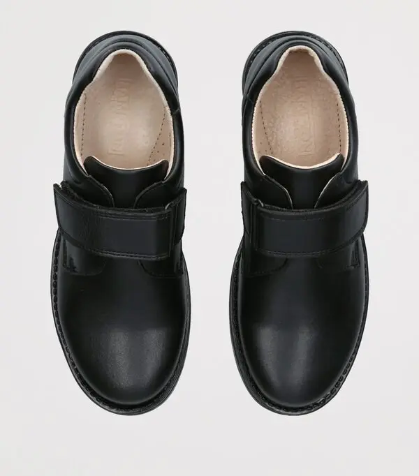 Trotters George School Shoes - Black