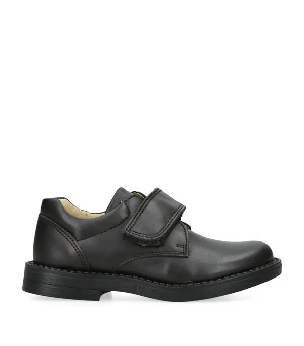 Trotters George School Shoes - Brown