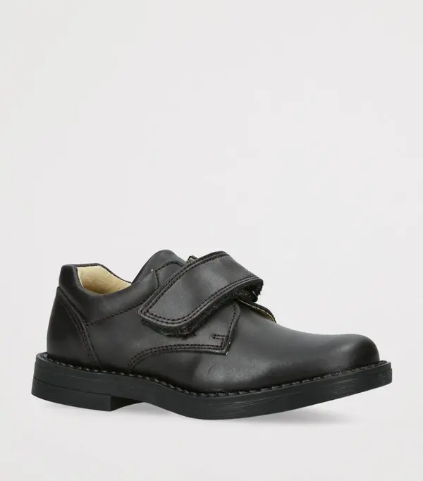 Trotters George School Shoes - Brown