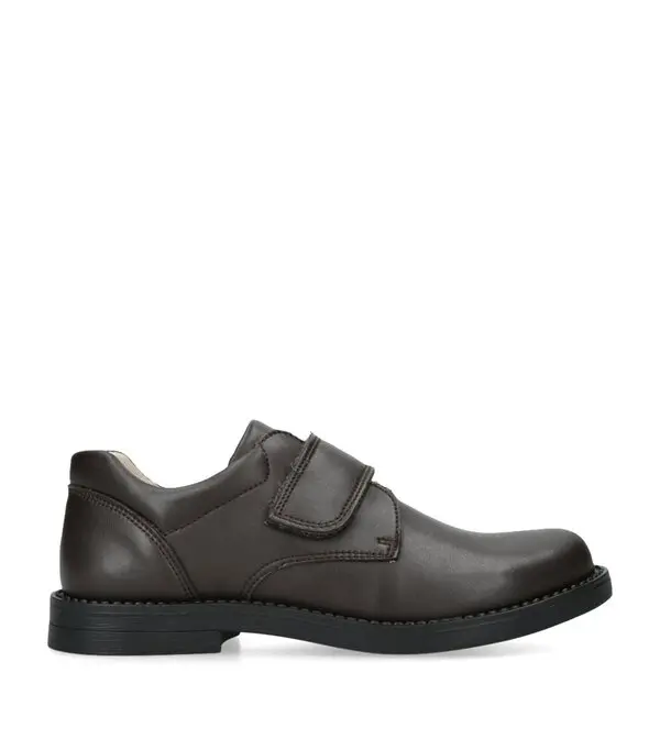 Trotters George School Shoes - Brown