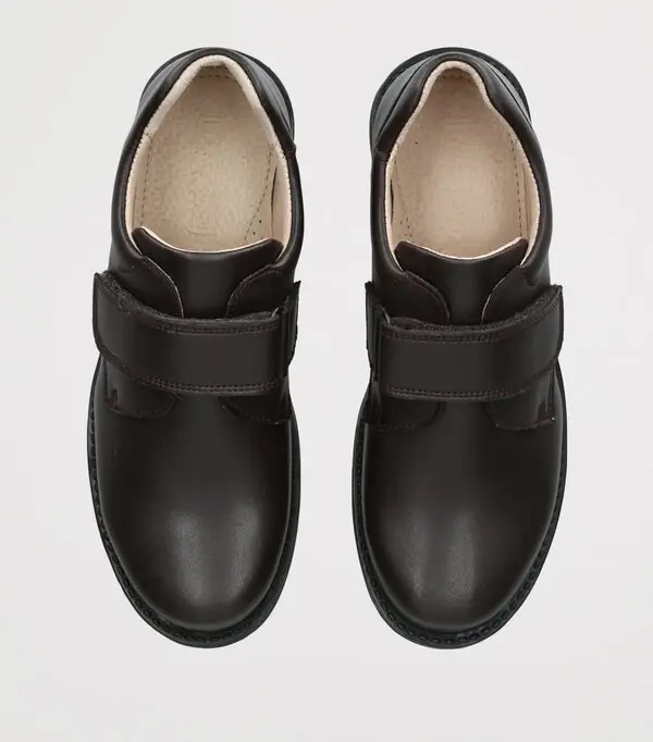 Trotters George School Shoes - Brown