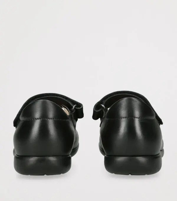 Trotters Emily Leather Mary Jane Shoes - Black