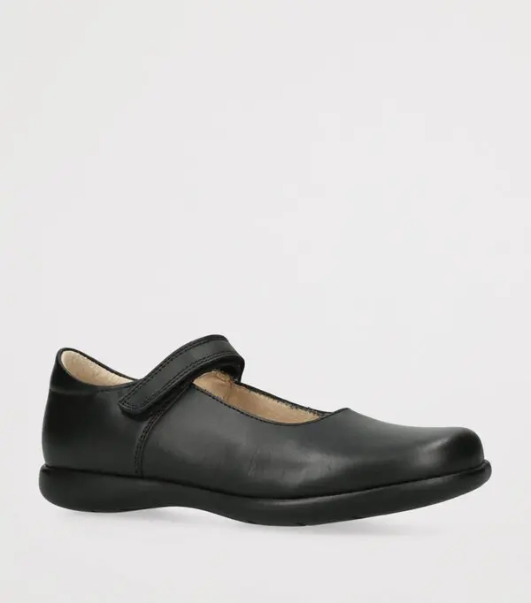 Trotters Emily Leather Mary Jane Shoes - Black