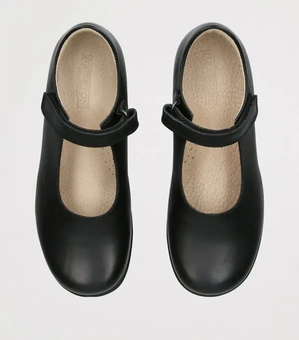 Trotters Emily Leather Mary Jane Shoes - Black