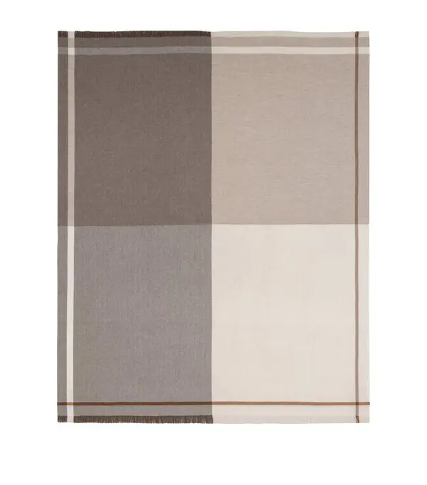 BEGG X CO Cashmere Tummel Quatraine Throw - Neutral