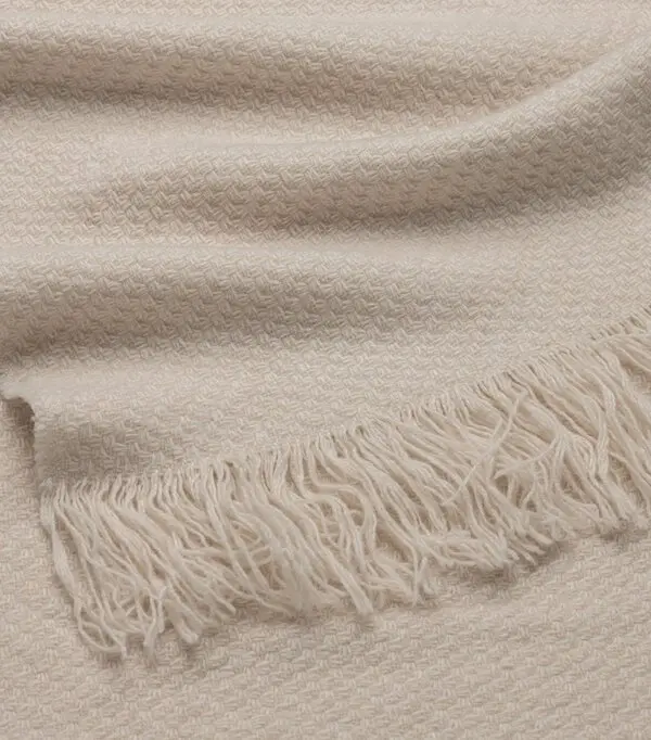 BEGG X CO Cashmere Mossband Soul Throw - Brown