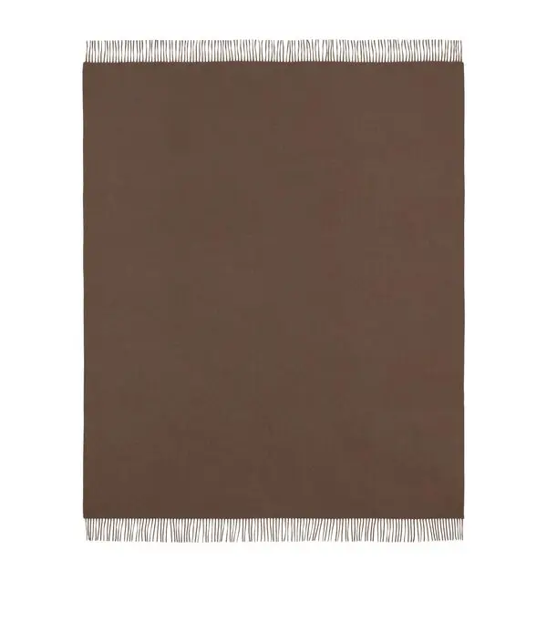 BEGG X CO Cashmere Arran Solid Throw - Neutral