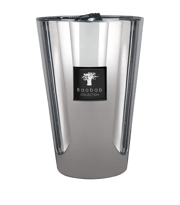 BAOBAB COLLECTION Platinum Candle - Silver
