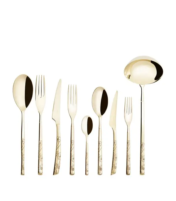 BUGATTI Portofino Lady 75-piece Cutlery Set - Gold