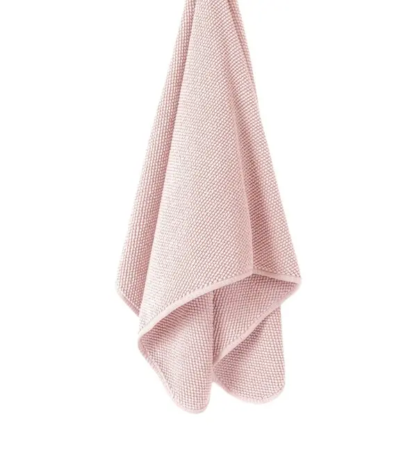 GRACCIOZA Cotton Pearls Bath Towel - Ivory