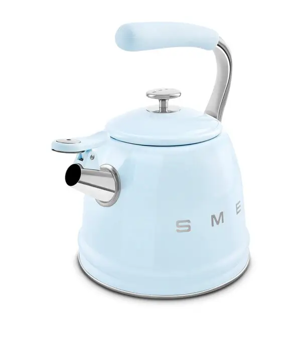 SMEG Stovetop Whistling Kettle - Blue