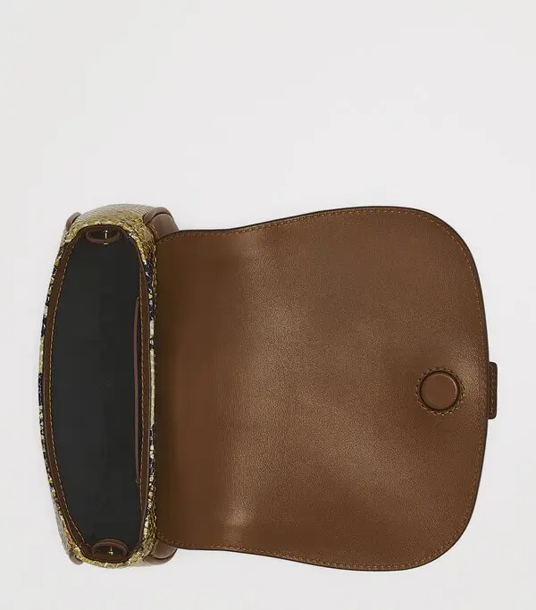 Alexander McQueen Mini Leather T-bar Satchel