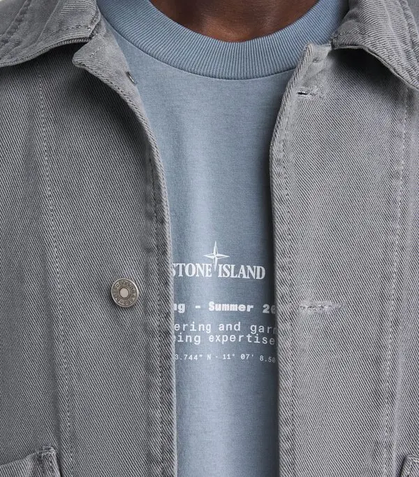 Stone Island Cotton Logo T-shirt