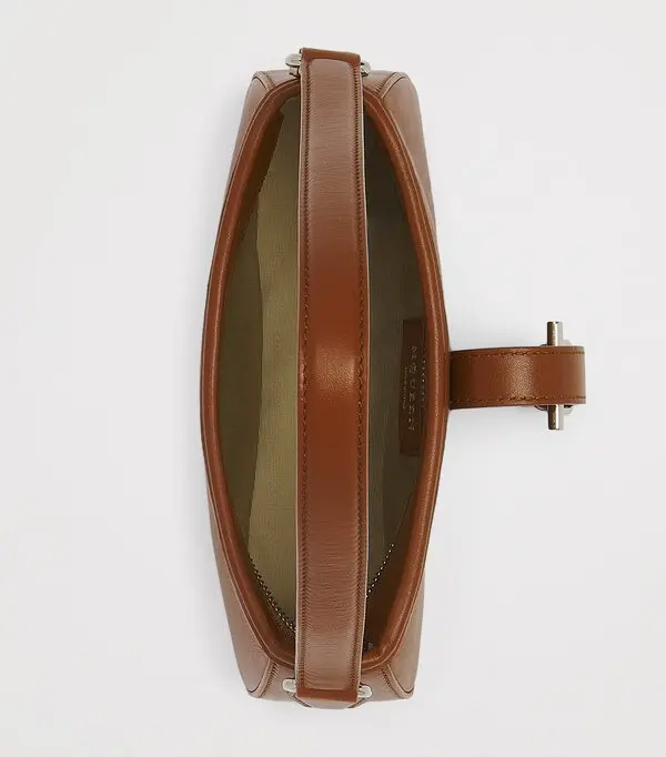 Alexander McQueen Mini Leather T-bar Shoulder Bag - Brown