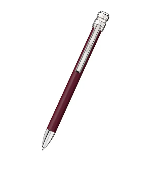 Chopard Lacquer Ice Cube Ballpoint Pen - Red