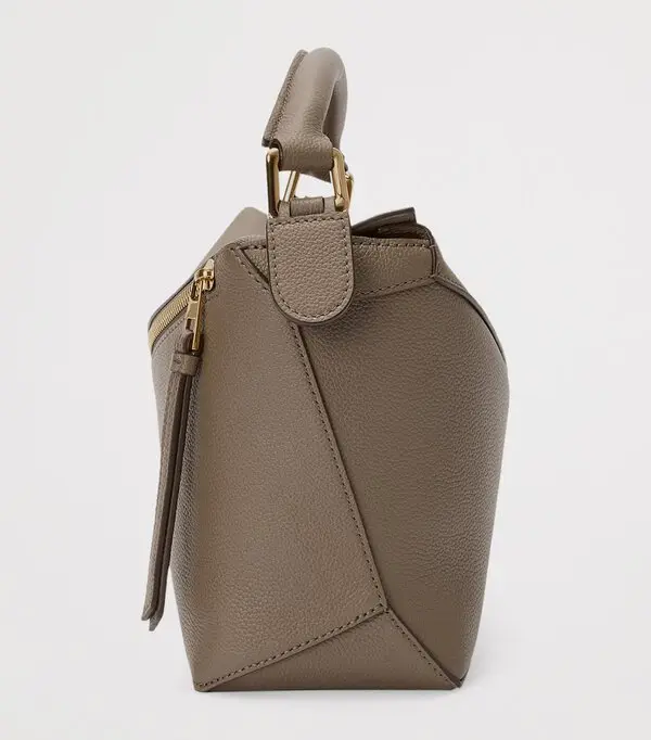 Loewe Puzzle Edge Top-handle Bag - Brown