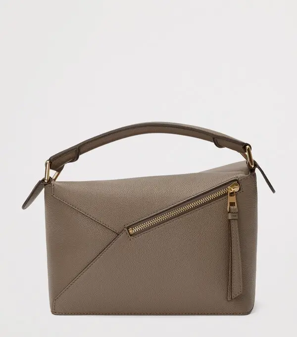 Loewe Puzzle Edge Top-handle Bag - Brown