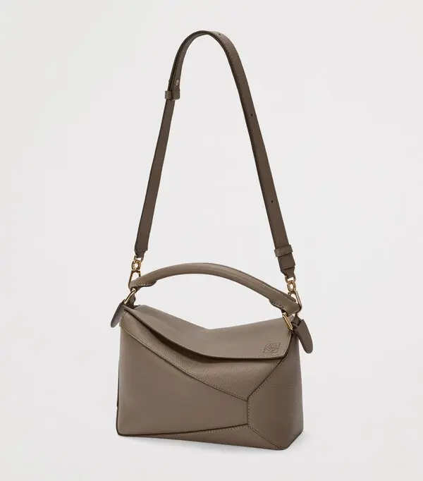 Loewe Puzzle Edge Top-handle Bag - Brown