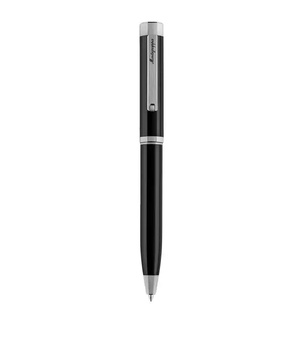 MONTEGRAPPA Palladium-trim Otto Ballpoint Pen - Black
