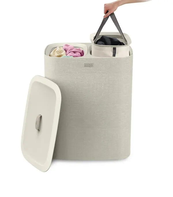 JOSEPH JOSEPH Total Laundry Basket - Ivory